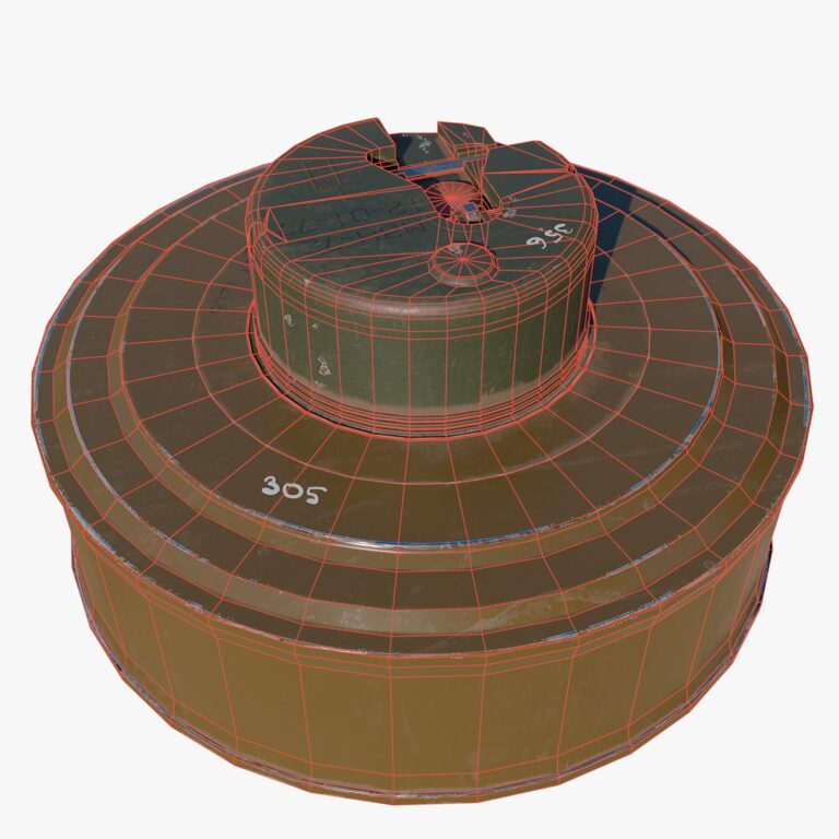 Mine TM-72 (355748) 3D model - Download 3D model Mine TM-72 (355748 ...