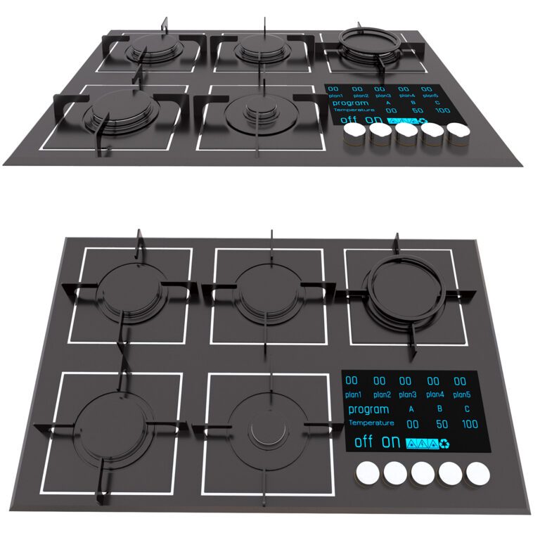 Gass hob 14 (356250) 3D model - Download 3D model Gass hob 14 (356250 ...