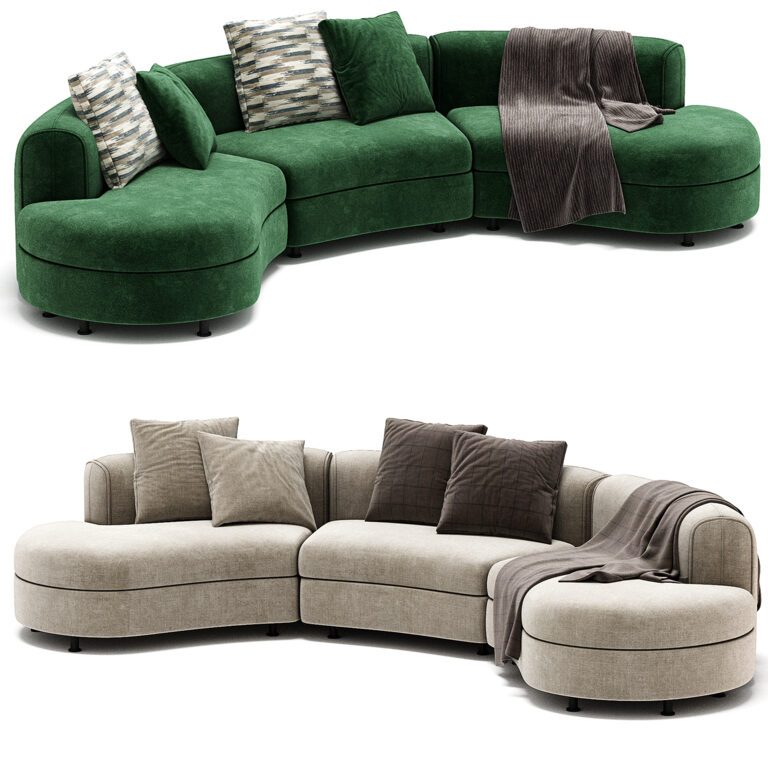 Arflex Edo Sofa (356447) 3D model - Download 3D model Arflex Edo Sofa ...