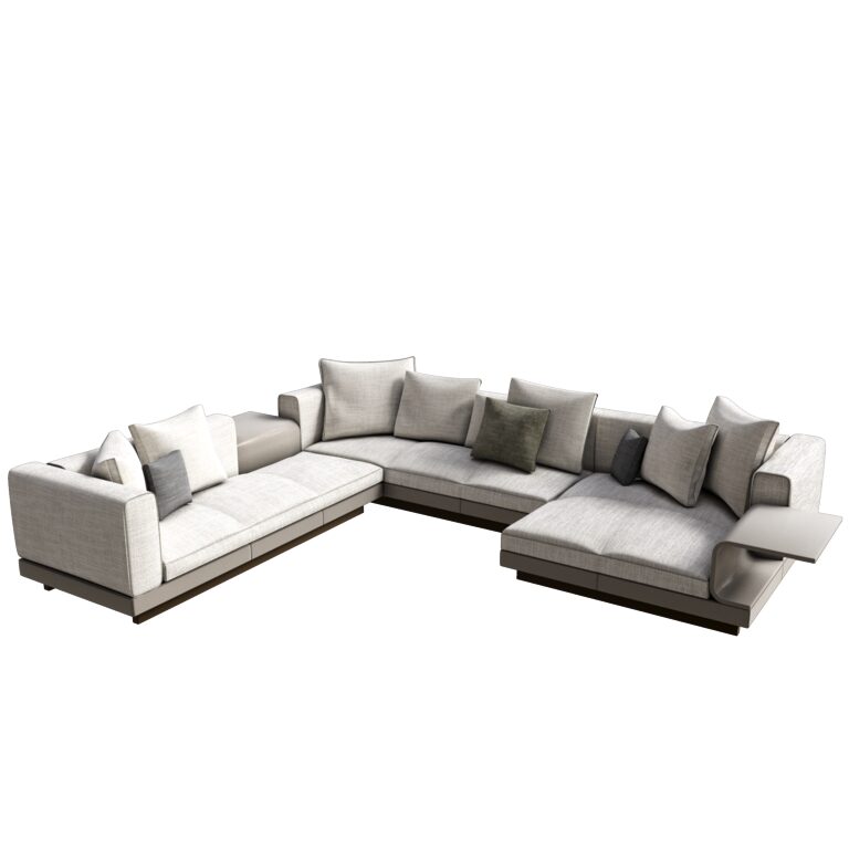 Connery Sofa by Minotti (356679) 3D model - Download 3D model Connery ...