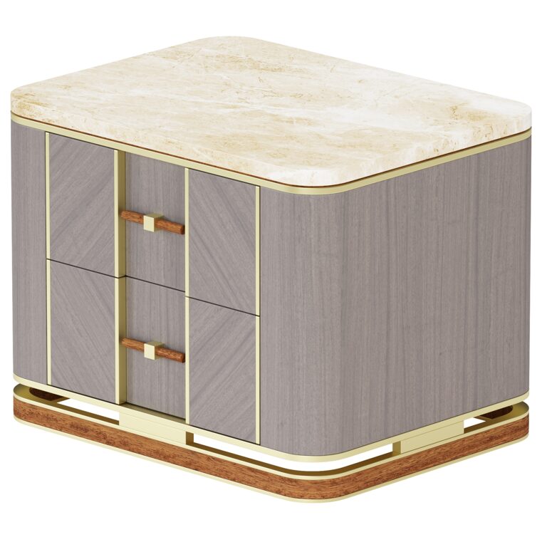 Bedside table ASHI (356803) 3D model - Download 3D model Bedside table ...