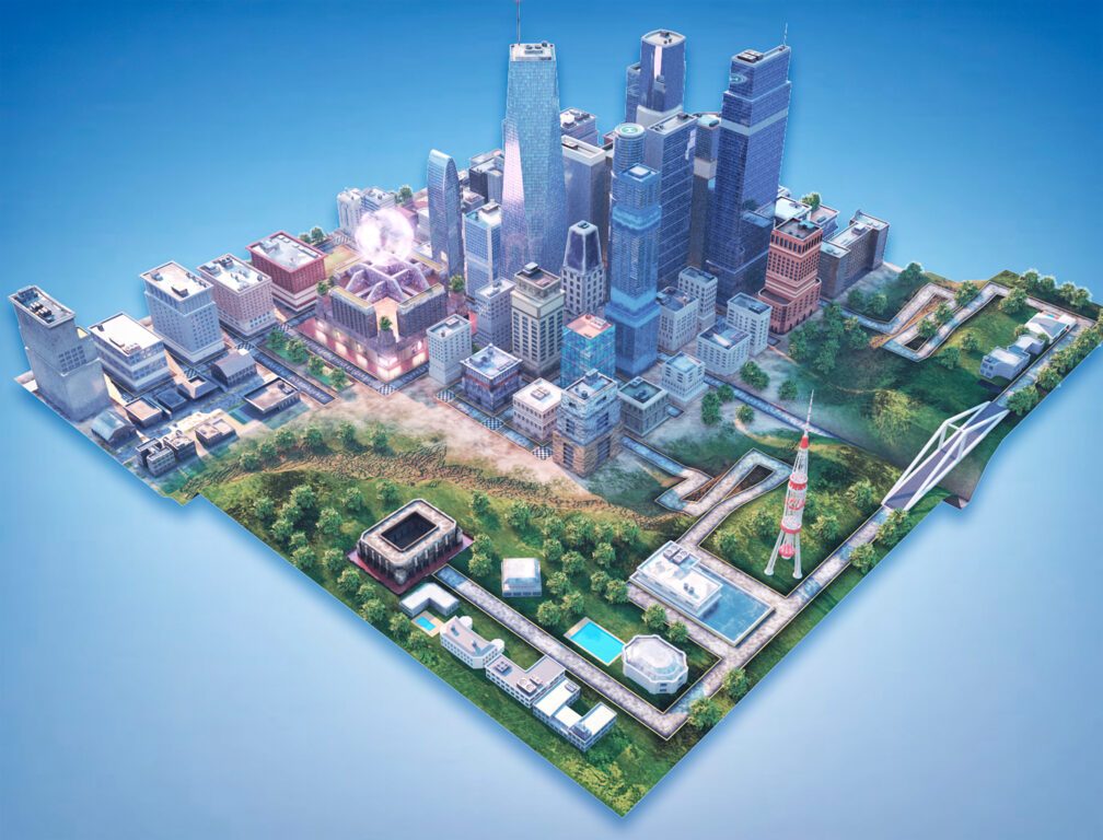 City Downtown - 70 MODELS (357075) 3D model - Download 3D model City ...