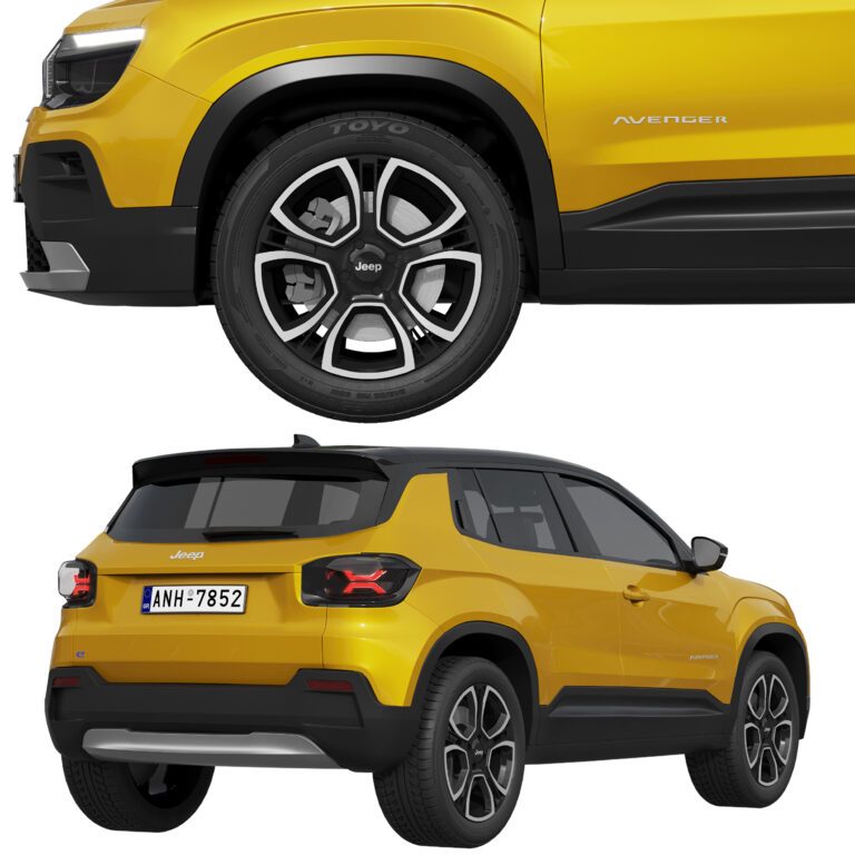 Jeep Avenger car (357156) 3D model - Download 3D model Jeep Avenger car ...