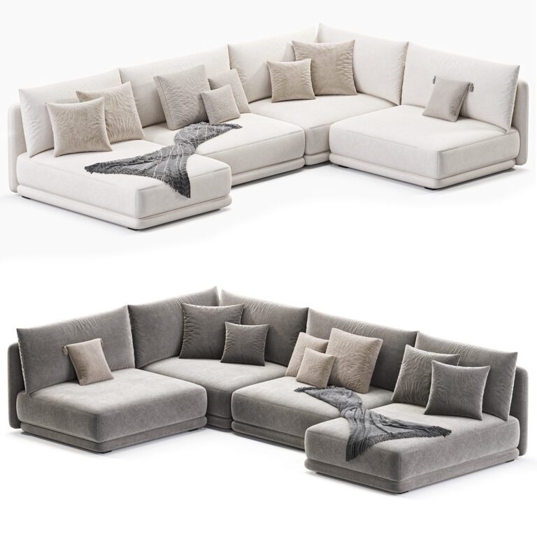 Blanche Katarina Corner Couch Sofa By Blanche (357375) 3D model ...