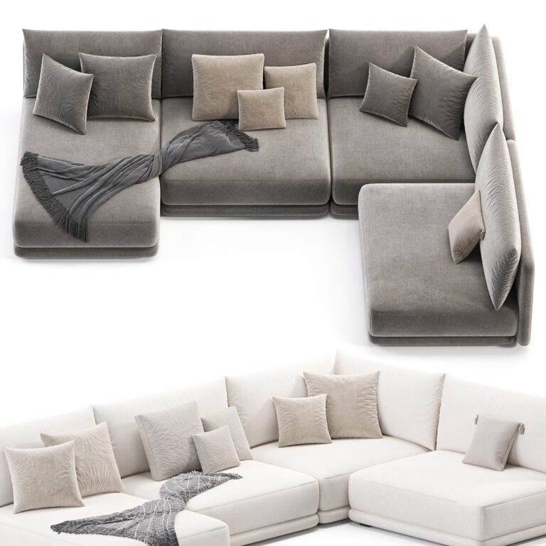 Blanche Katarina Corner Couch Sofa By Blanche (357375) 3D model ...