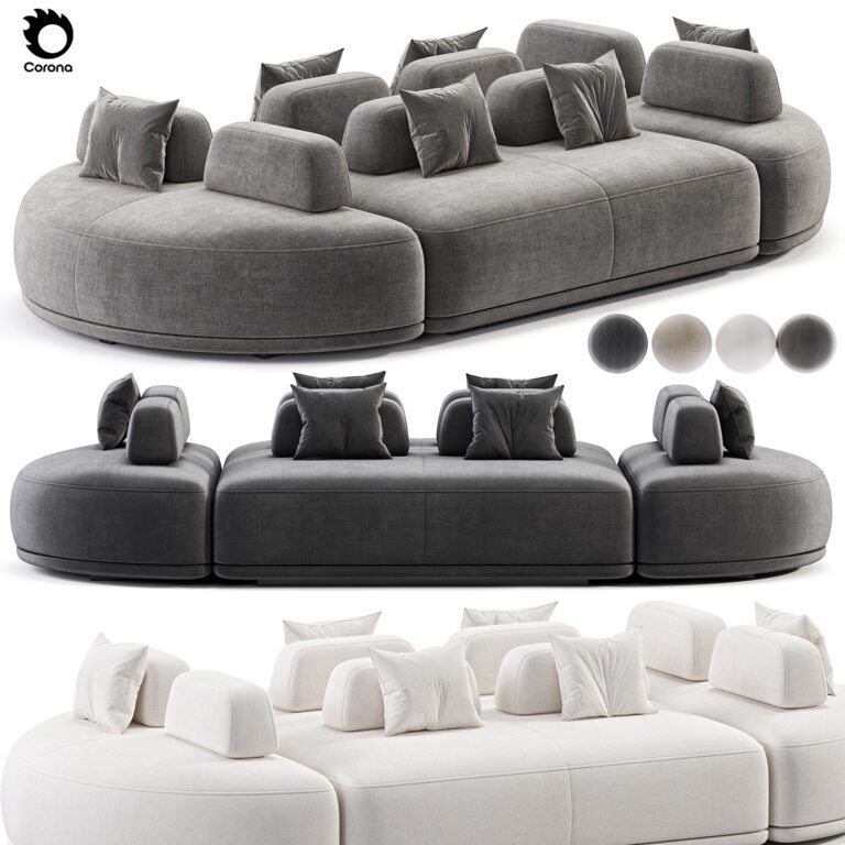 Node Systeme Sofa By Architonic 357432 3d Model Download 3d Model Node Systeme Sofa By