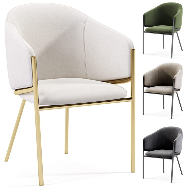 Dill Dining Chair By Inmyroom (357477) 3D model - Download 3D model ...