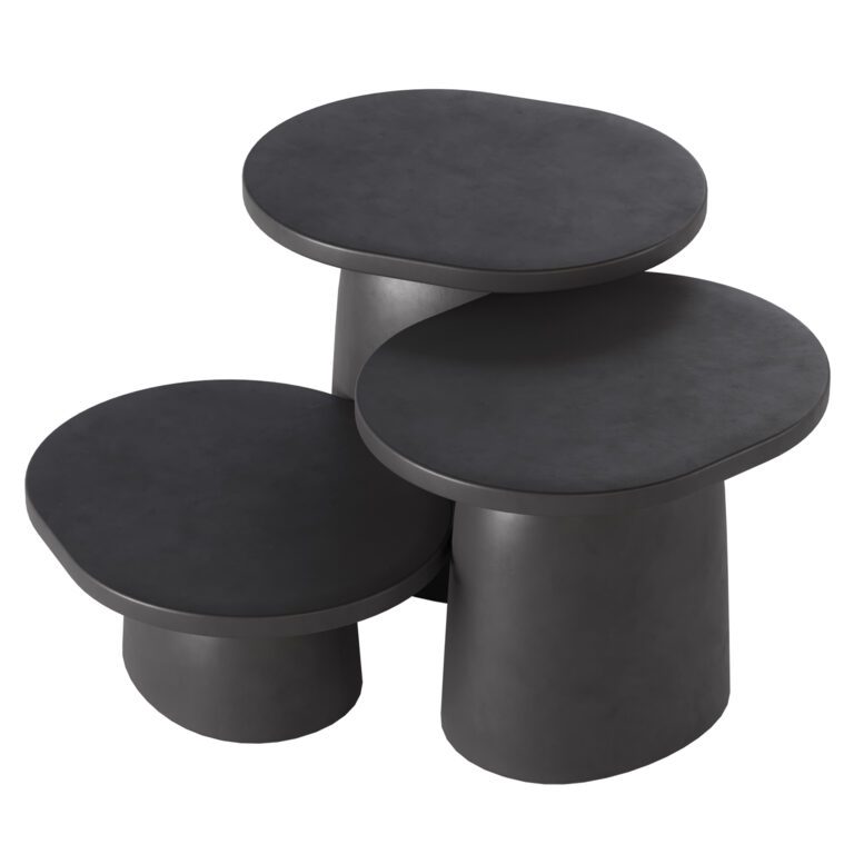 FIFIH SIDE TABLES SET (357529) 3D model - Download 3D model FIFIH SIDE ...