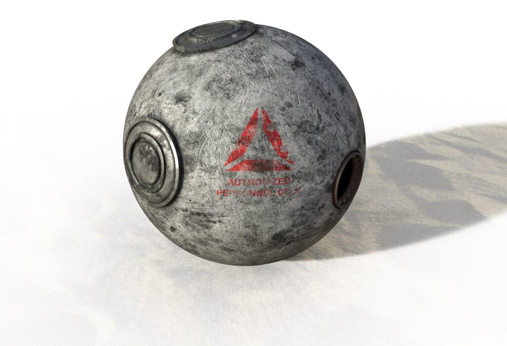 Space capsule (357555) 3D model - Download 3D model Space capsule ...