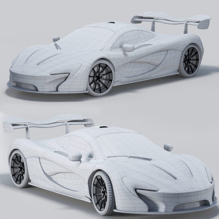 McLaren Senna car (358125) 3D model - Download 3D model McLaren Senna ...
