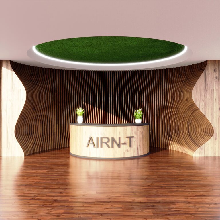 Parametric Wood Wall for Reception (358156) 3D model - Download 3D ...