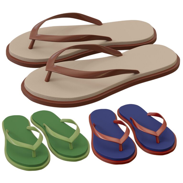 Eco Classic Slippers (358219) 3D model - Download 3D model Eco Classic ...