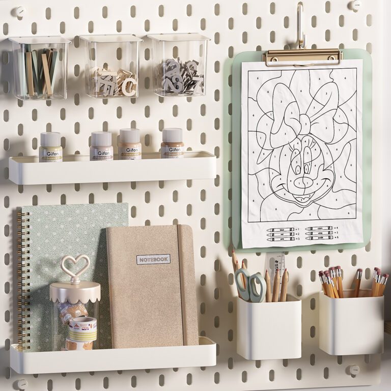 Ikea SKADIS Pegboard and Zara Home Mickey Mouse Disney Decor for ...
