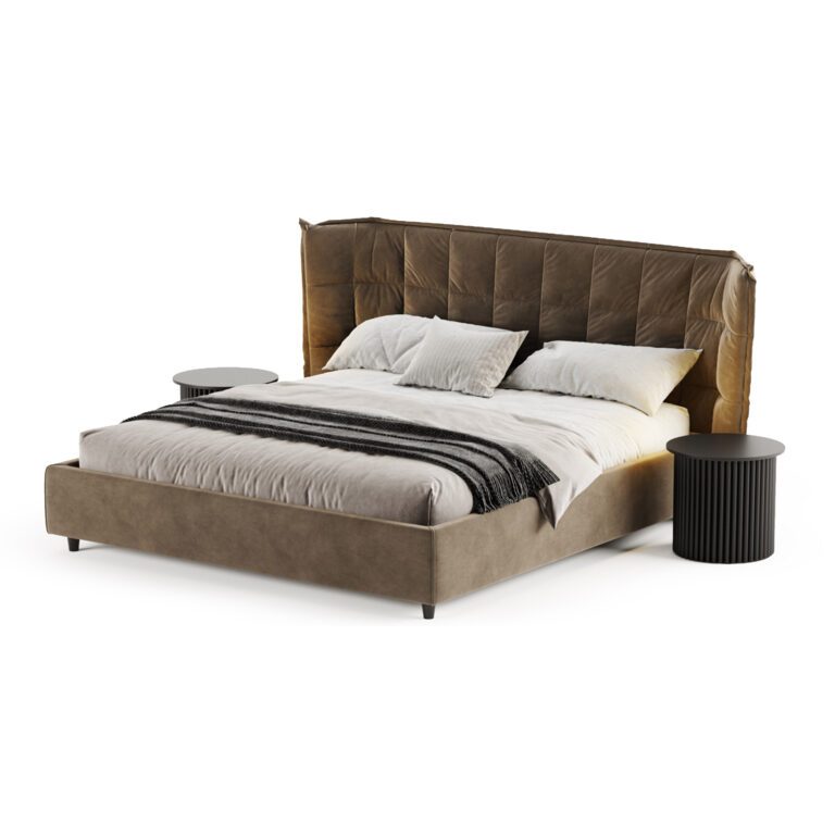 Aspen bed by Lecomfort (358501) 3D model - Download 3D model Aspen bed ...