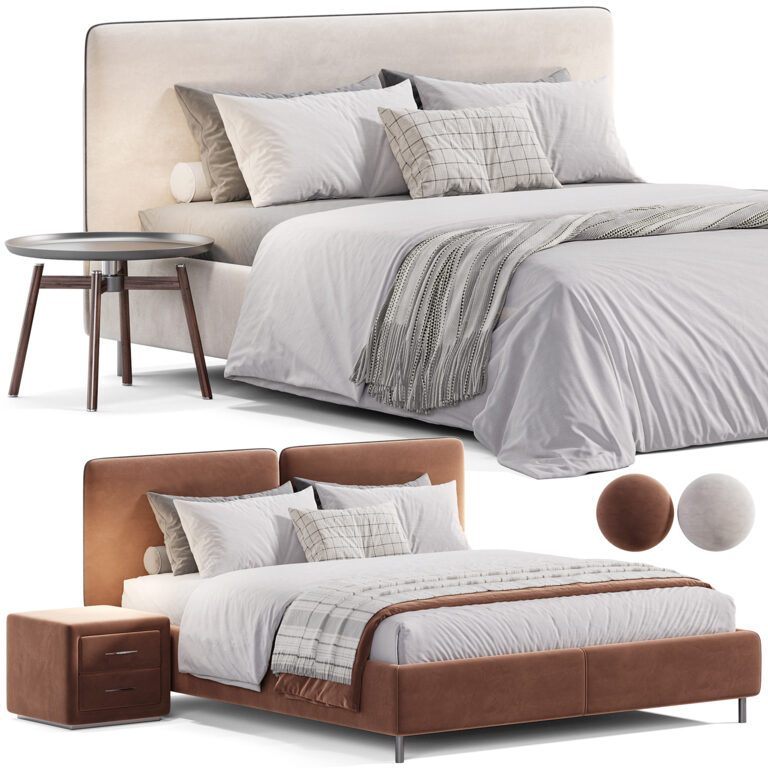Twils Frick Round Bed (358514) 3D model - Download 3D model Twils Frick ...