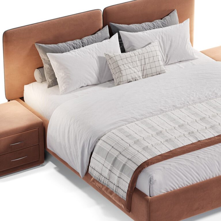 Twils Frick Round Bed (358514) 3D model - Download 3D model Twils Frick ...