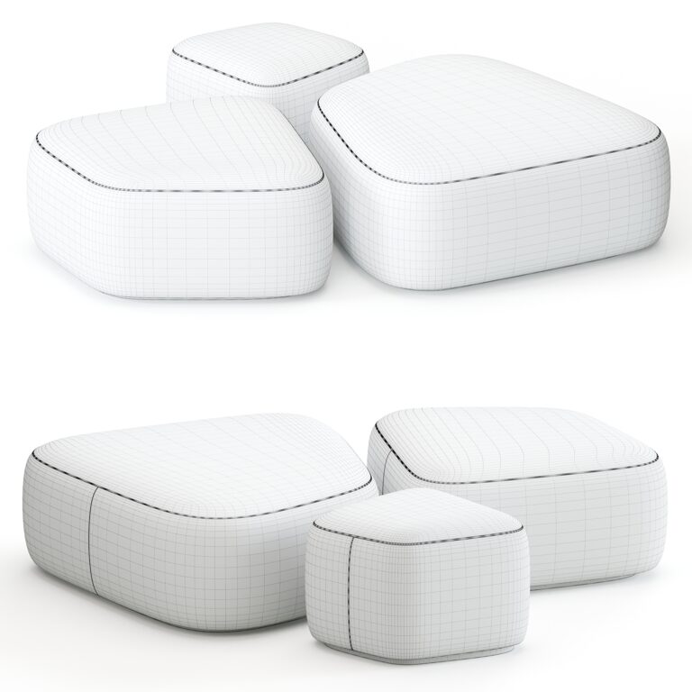 Poufs (358561) 3D model - Download 3D model Poufs (358561) | 358561 ...