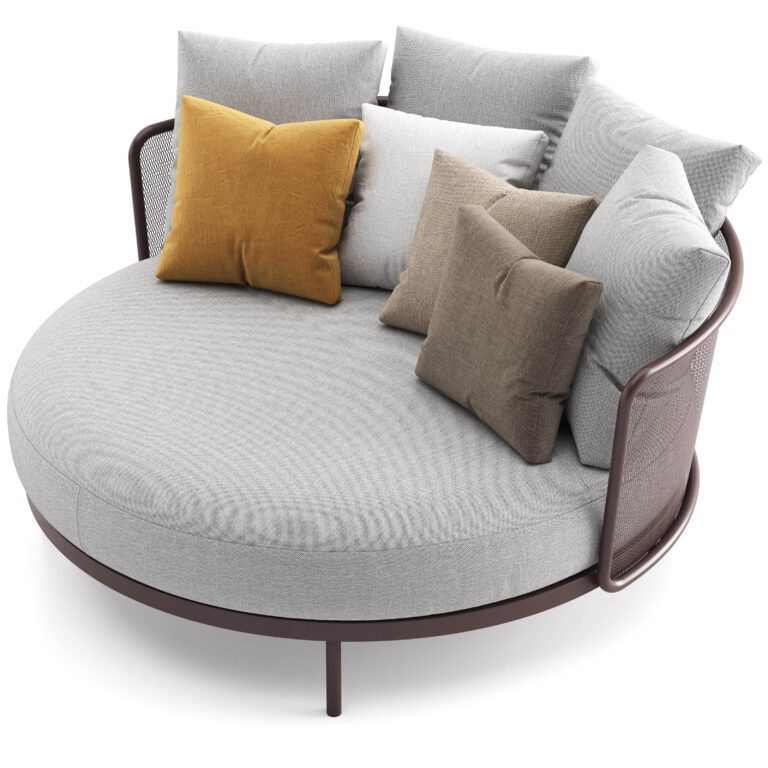 Baza Round Daybed (358598) 3D model - Download 3D model Baza Round ...