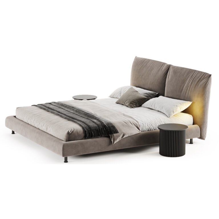 Edra STAND ME bed (358695) 3D model - Download 3D model Edra STAND ME ...