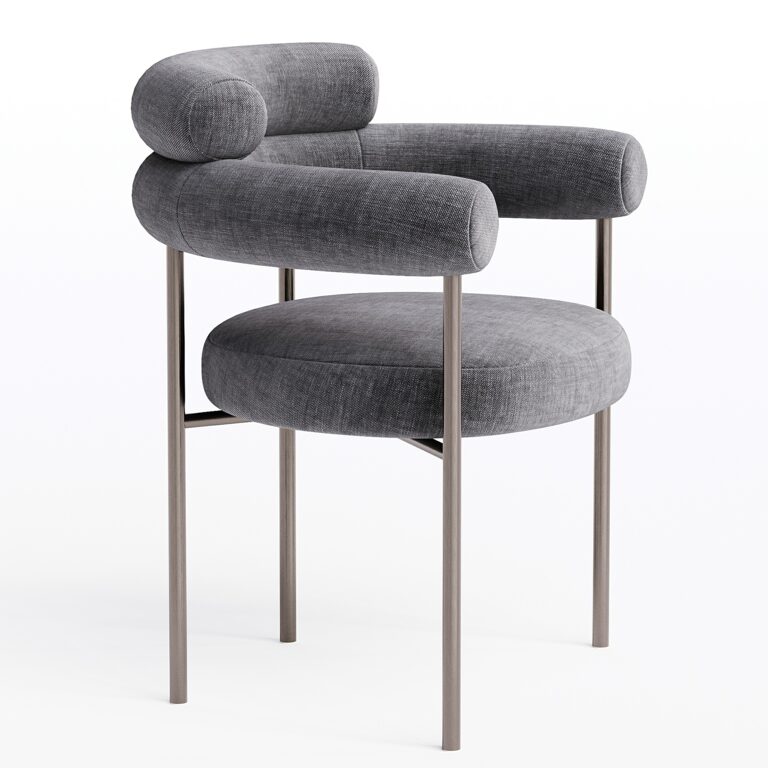 PORTIA DINING Chair (358861) 3D model - Download 3D model PORTIA DINING ...