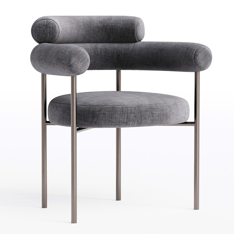 PORTIA DINING Chair (358861) 3D model - Download 3D model PORTIA DINING ...