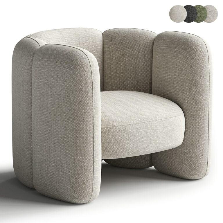 Mila Chair by Eny Lee Parker (359174) 3D model - Download 3D model Mila ...