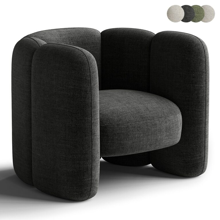 Mila Chair by Eny Lee Parker (359174) 3D model - Download 3D model Mila ...