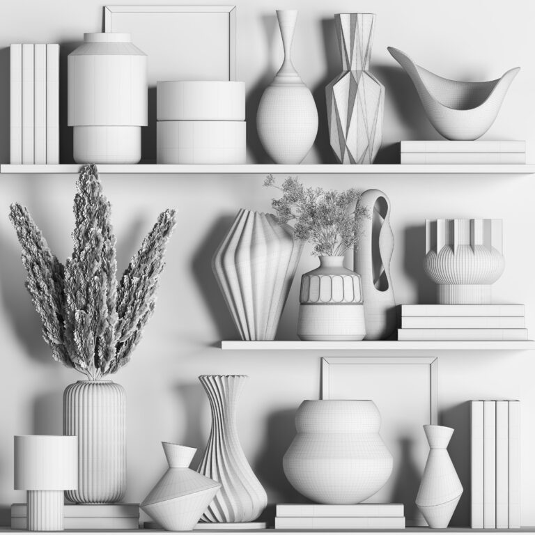 Decorative Set 015 (359290) 3D model - Download 3D model Decorative Set ...