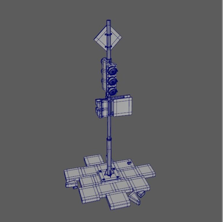 Traffic light 3D models - Download 3D models | 3d-baza.com