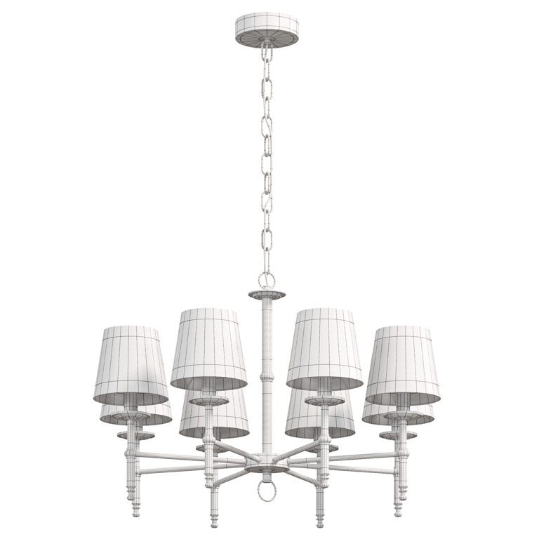 Candela large chandelier (359756) 3D model - Download 3D model Candela ...