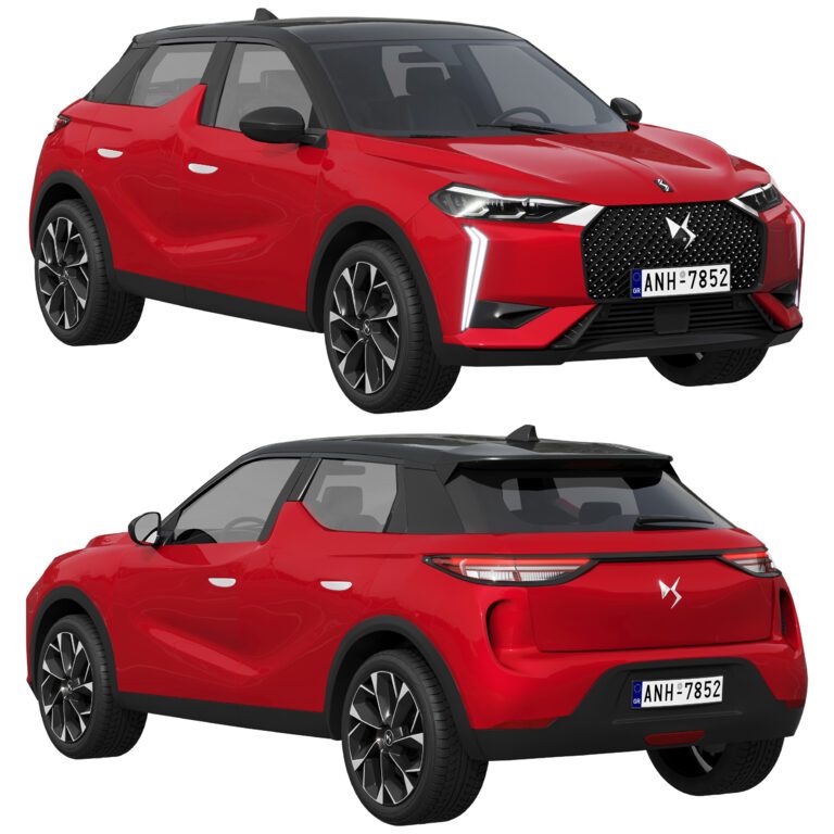 DS 3 car (360184) 3D model - Download 3D model DS 3 car (360184 ...
