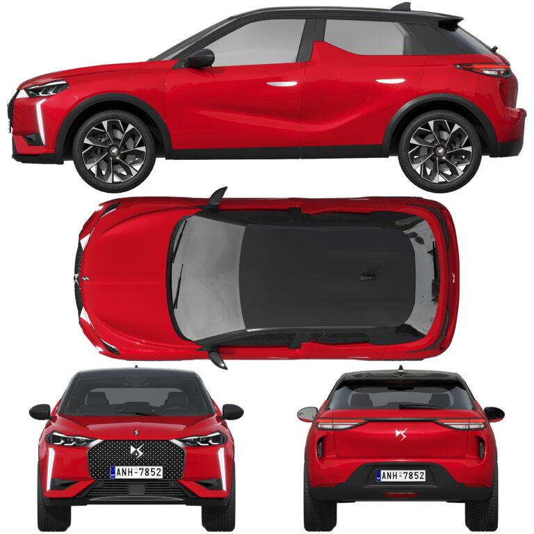 DS 3 car (360184) 3D model - Download 3D model DS 3 car (360184 ...