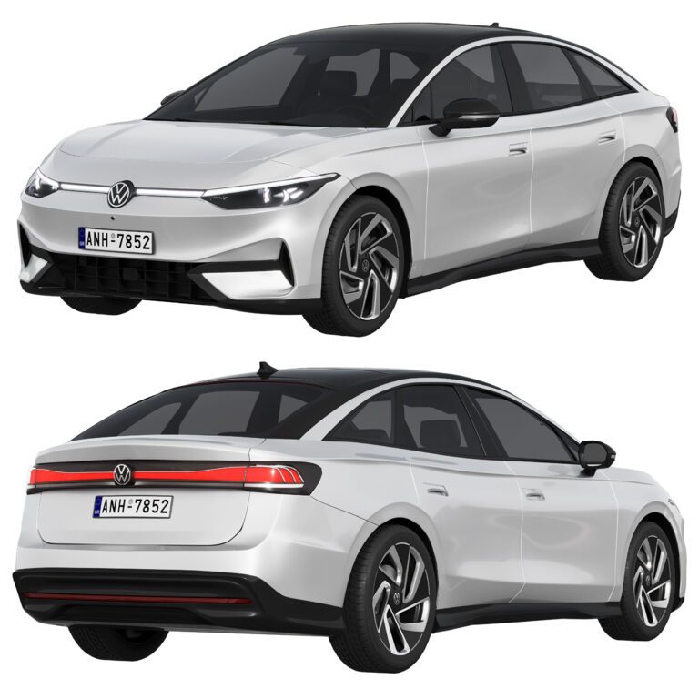 Volkswagen ID7 car (360219) 3D model - Download 3D model Volkswagen ID7 ...