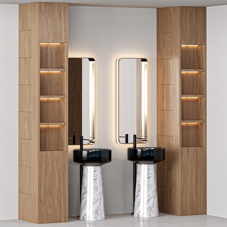 Bathroom Furniture Composition 03 (360342) 3D model - Download 3D model ...