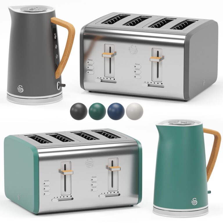 SWAN kitchen appliances (360472) 3D model - Download 3D model SWAN ...