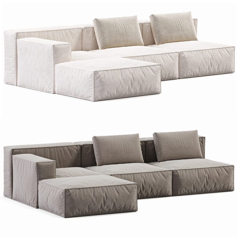 Chento Loft Sofa By Tuodivano (360600) 3D model - Download 3D model ...