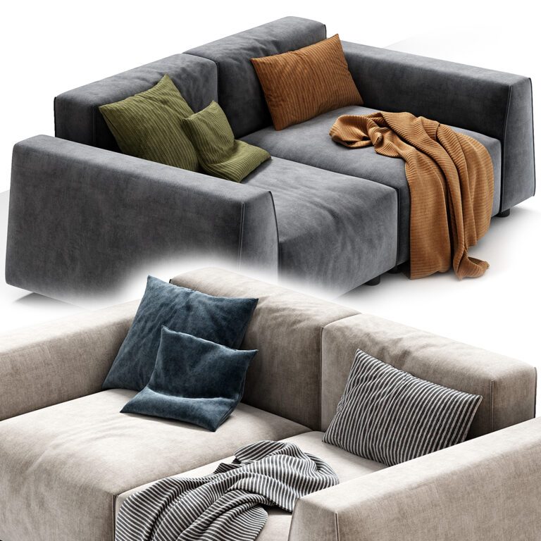 Sofa Arker By Milano Bedding (360629) 3D model - Download 3D model Sofa ...