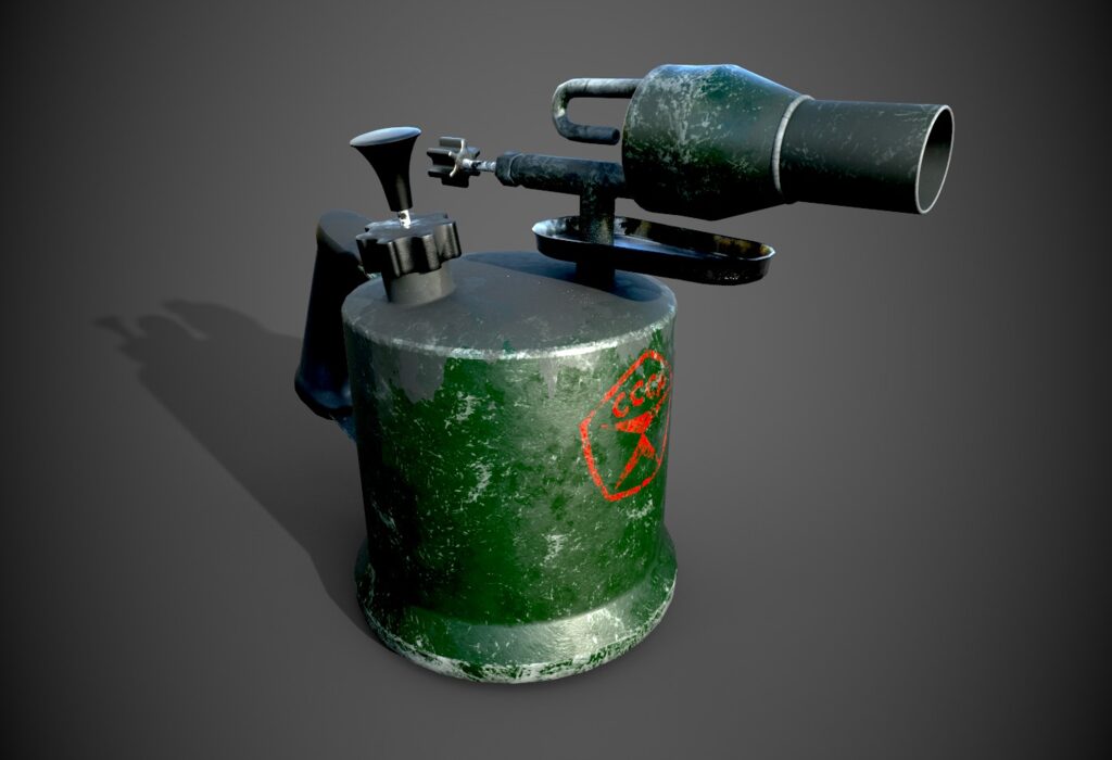 Blowtorch (360690) 3D model - Download 3D model Blowtorch (360690 ...
