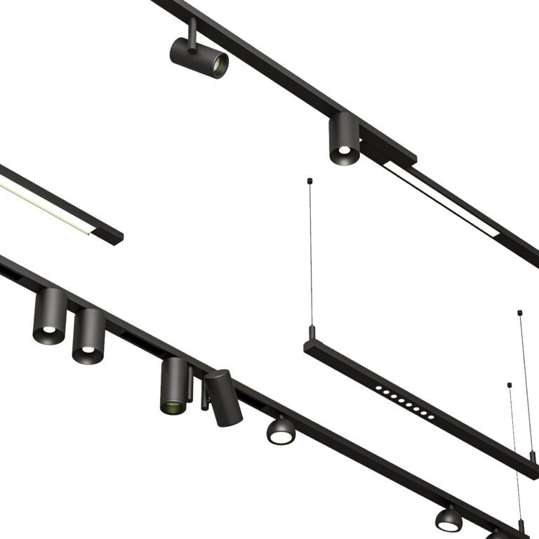 Modular Instruments track Lighting (360739) 3D model - Download 3D ...