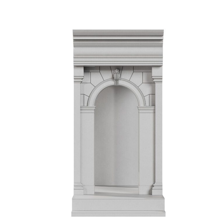 Classic Architecture Concrete Arch (360787) 3D model - Download 3D ...