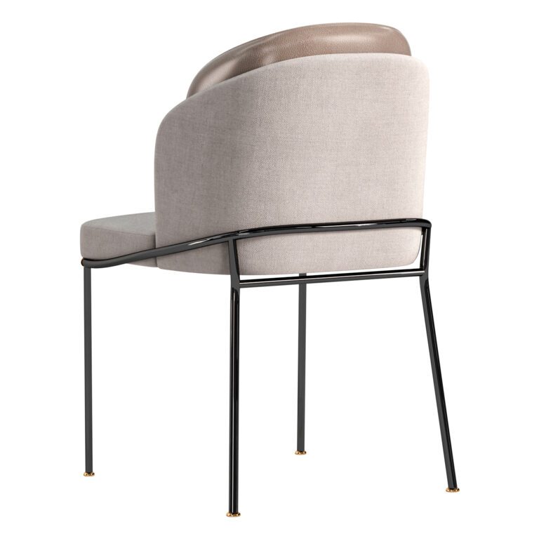FIL NOIR chair By Minotti (360837) 3D model - Download 3D model FIL ...
