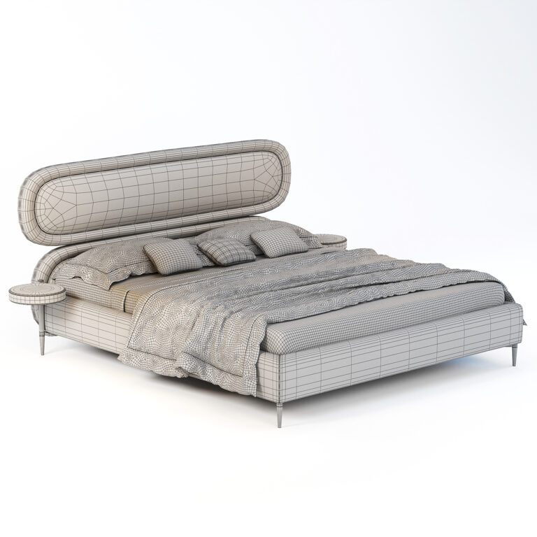 Vibe by Georgetti Bed (361030) 3D model - Download 3D model Vibe by ...