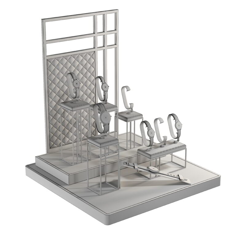 Watch Display 02 (361440) 3D model - Download 3D model Watch Display 02 ...