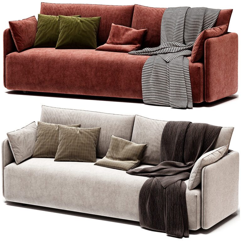 Offset Sofa (361462) 3D model - Download 3D model Offset Sofa (361462 ...