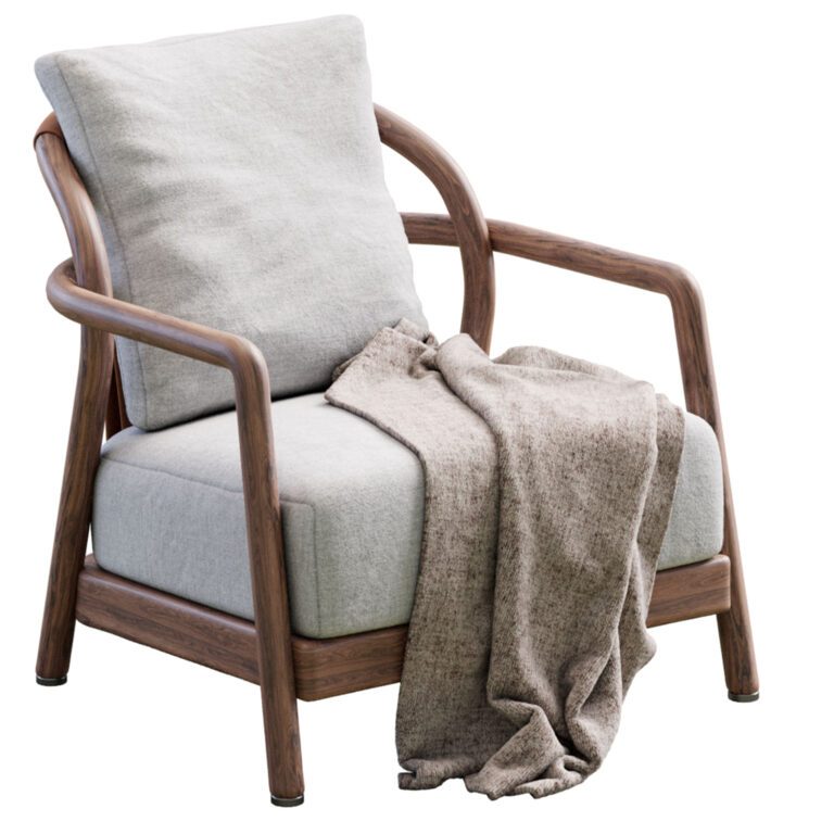 Alison Armchair By Flexform (361633) 3D model - Download 3D model ...