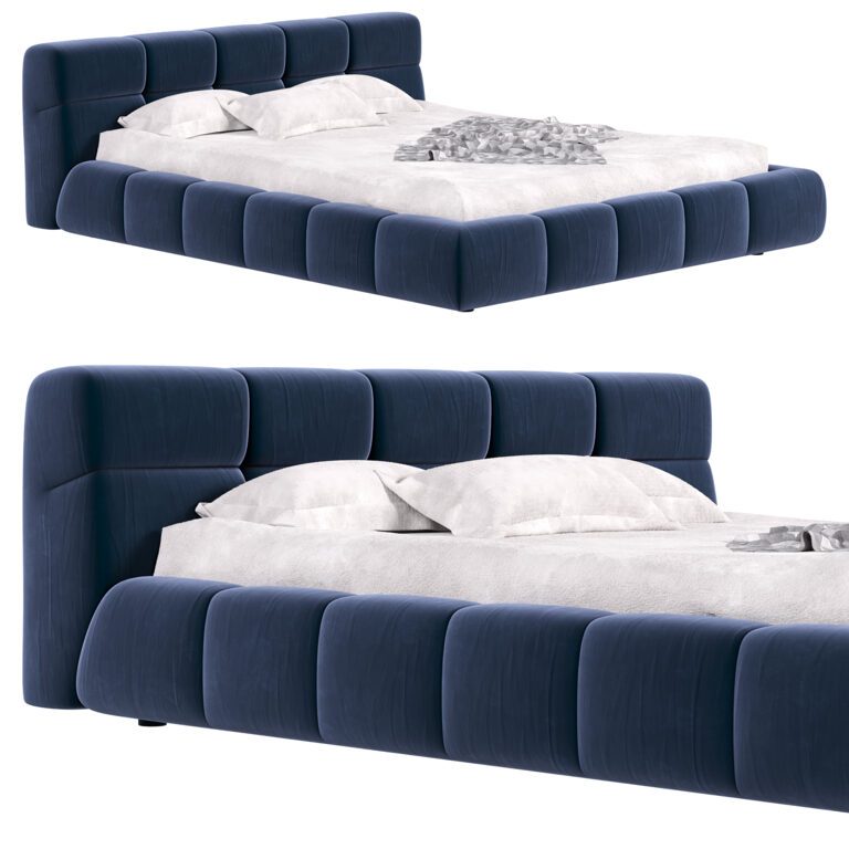 TUFTY Bed (361830) 3D model - Download 3D model TUFTY Bed (361830 ...