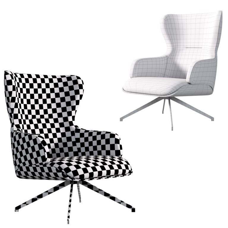 KENSINGTON Armchair (361924) 3D model - Download 3D model KENSINGTON ...
