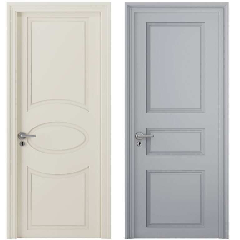 Interior door set3 (362061) 3D model - Download 3D model Interior door ...