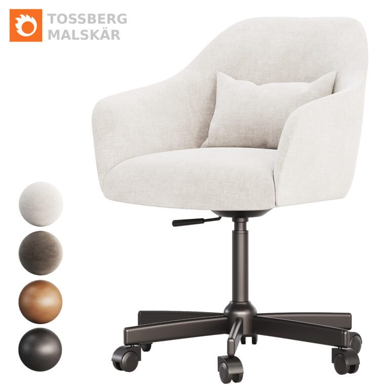 Tossberg Malskar Swivel armchair (362211) 3D model - Download 3D model ...