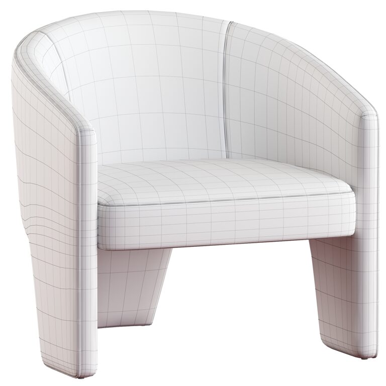 Fae armchair (362239) 3D model - Download 3D model Fae armchair (362239 ...